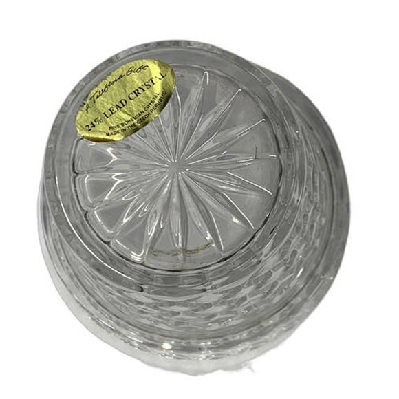 Teleflora | Accents | Vintage Bohemian 24 Lead Cut Crystal Glass ...